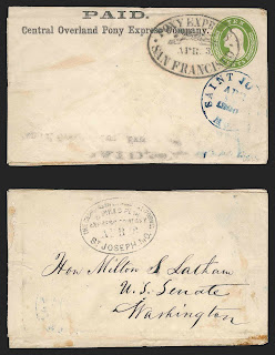 365 Letters: Pony Express Envelope