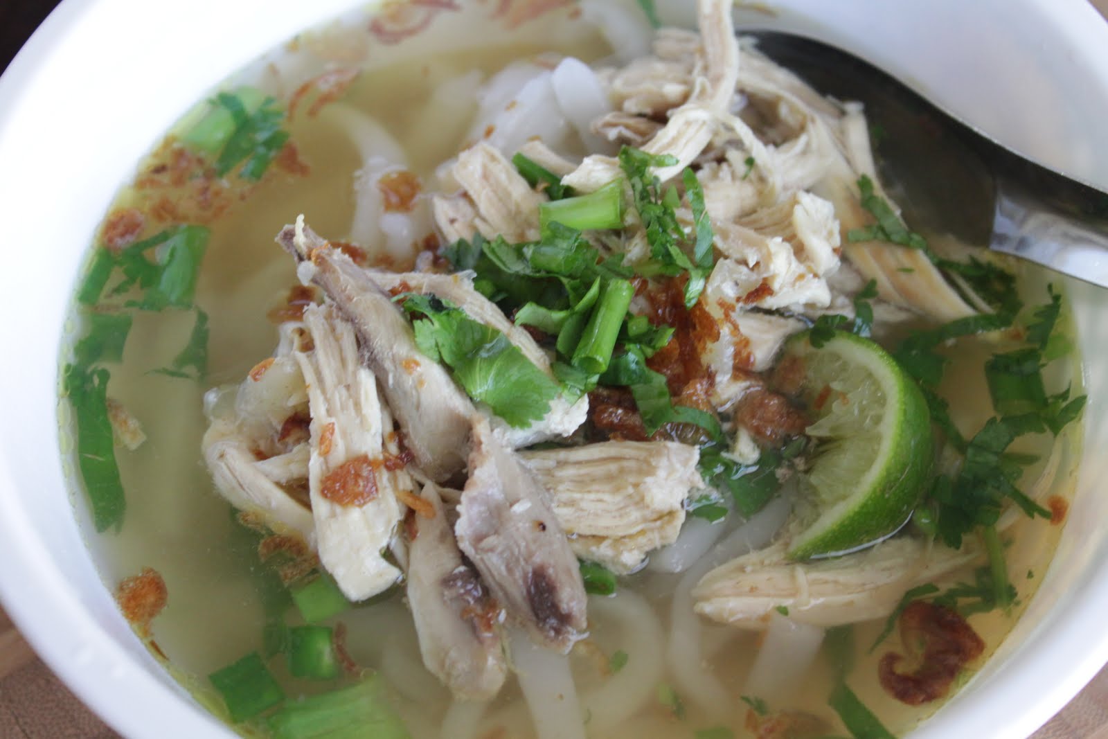 Khao Piak Sien (Laotian Fresh Rice Noodle Soup) ~ Food Generalist