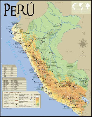 MAPA DEL PERU