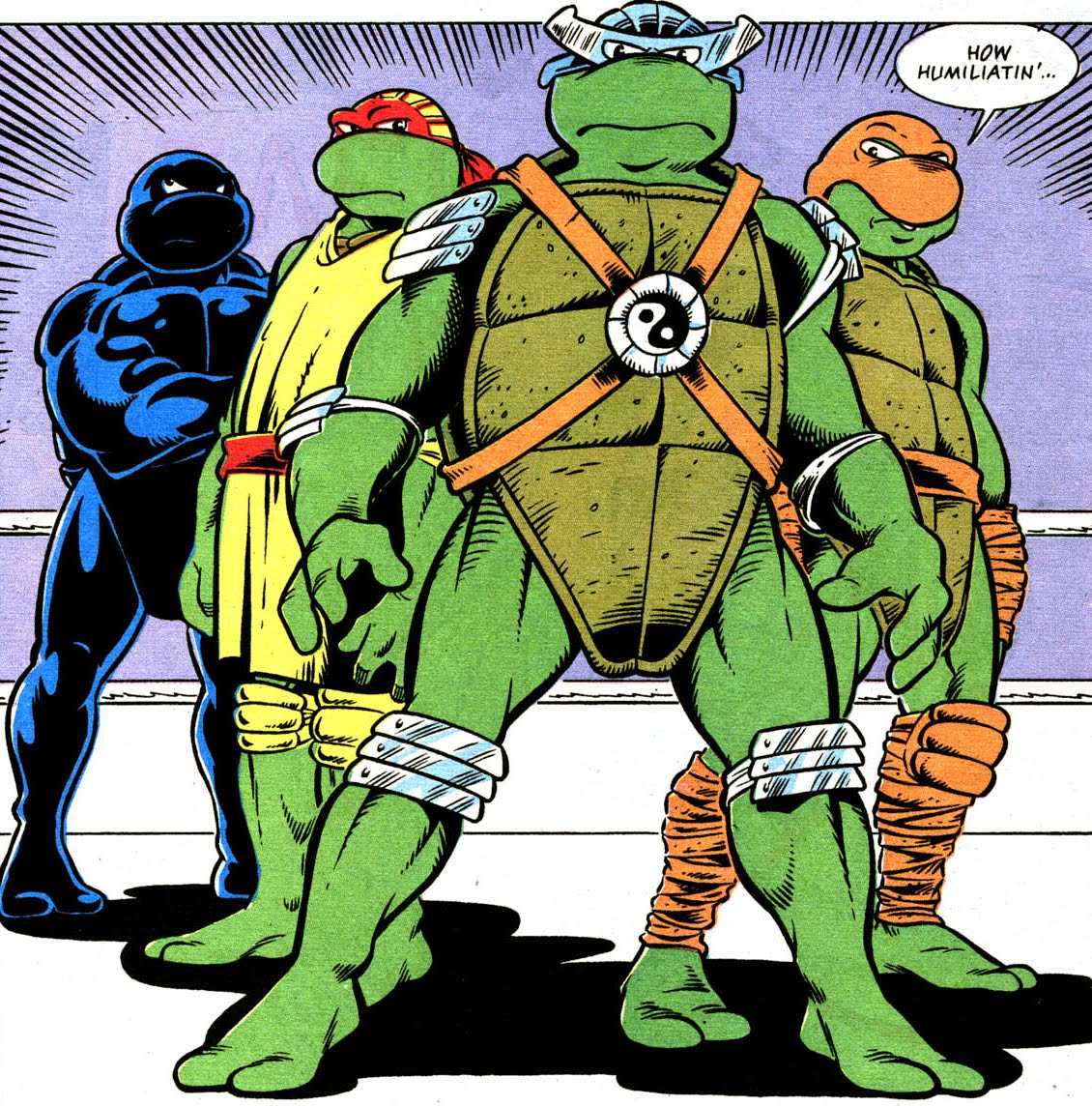 [TMNT] Why do the Turtles still wear their masks in private (like at ...