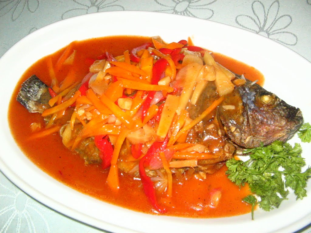 Home Cooking for my Honey: Sweet & Sour Tilapia