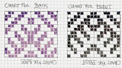 amazed knitter's patterns: Double knitting - how I do it