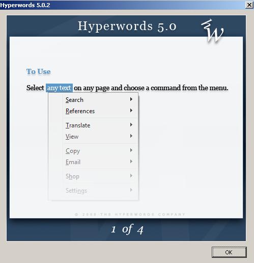 Hyperwords Firefox add on – Play with words « open or free softwares