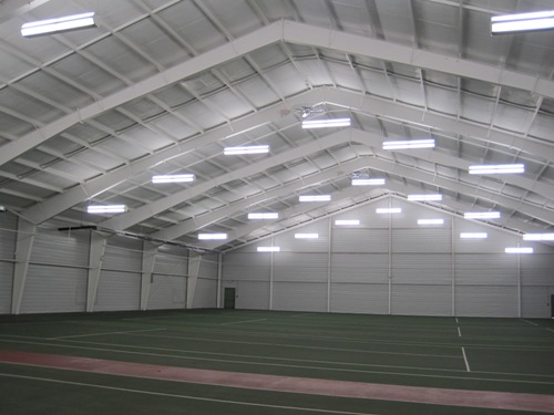 Metal Building Restoration, Insulation, and Lighting