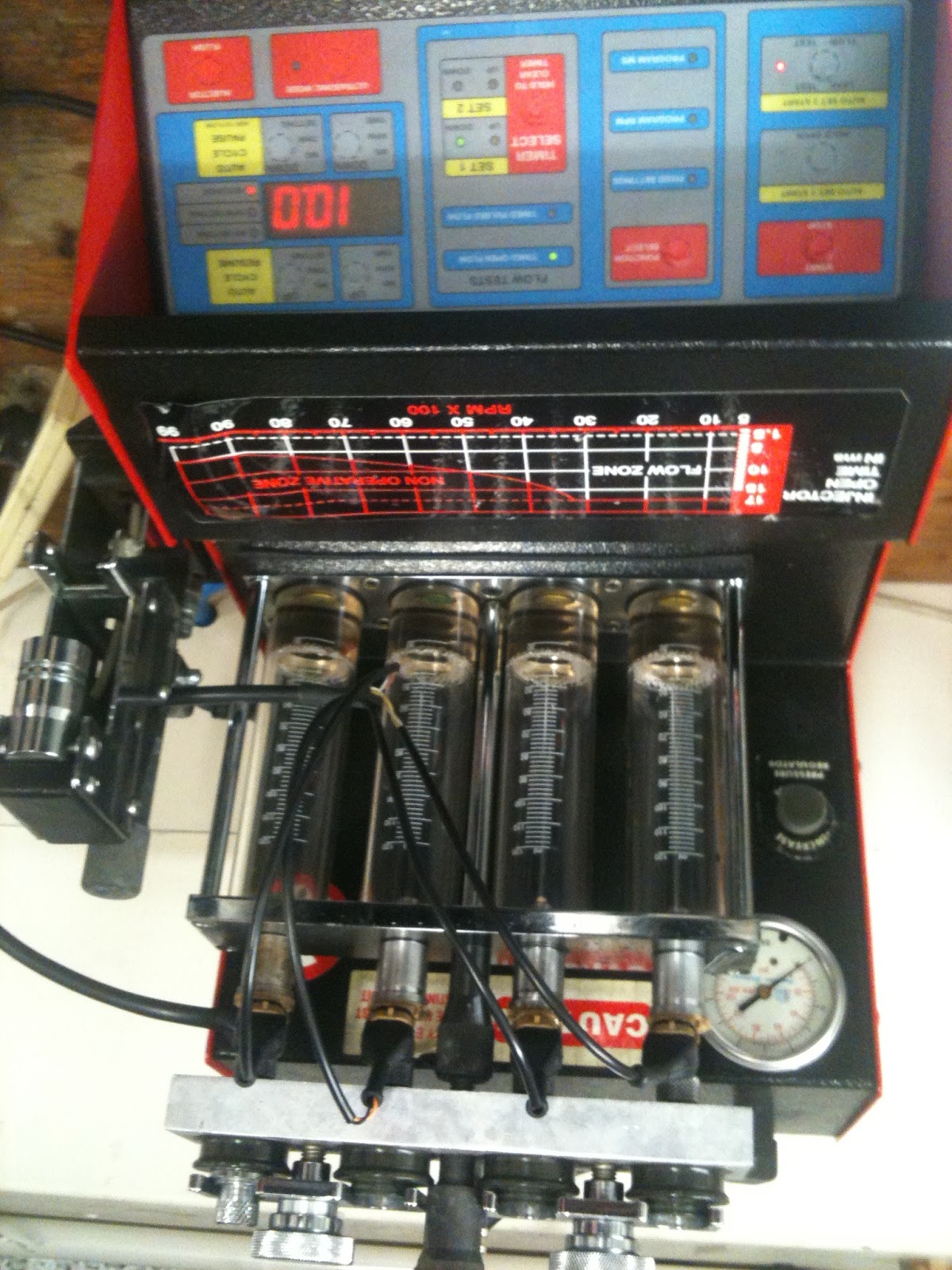 Singhs' 4826: Injector testing