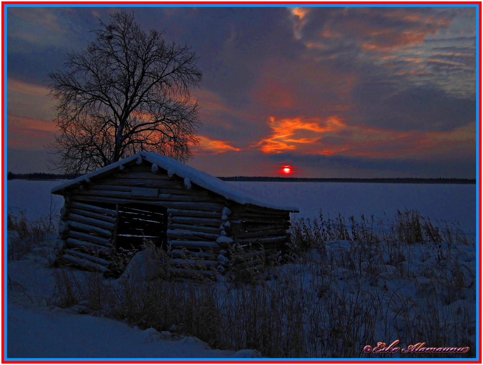 Eko-Kuvia: Aurinko Nousee Kaamokseen