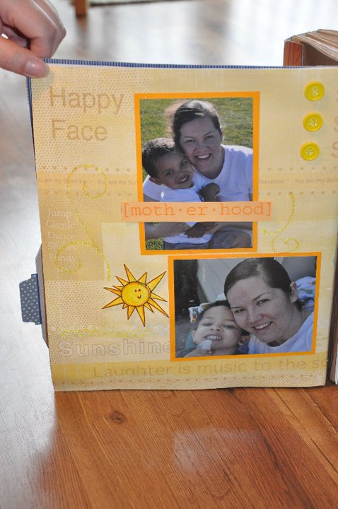 KatieMade(c) handmade custom cards: Handmade Large Paperbag Scrapbook album