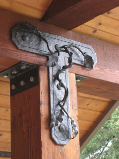 Artist Blacksmith: Timber Bracket Installation Part 4