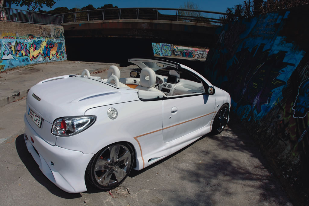 lamborghini car pictures: Peugeot 206cc Top Tuning