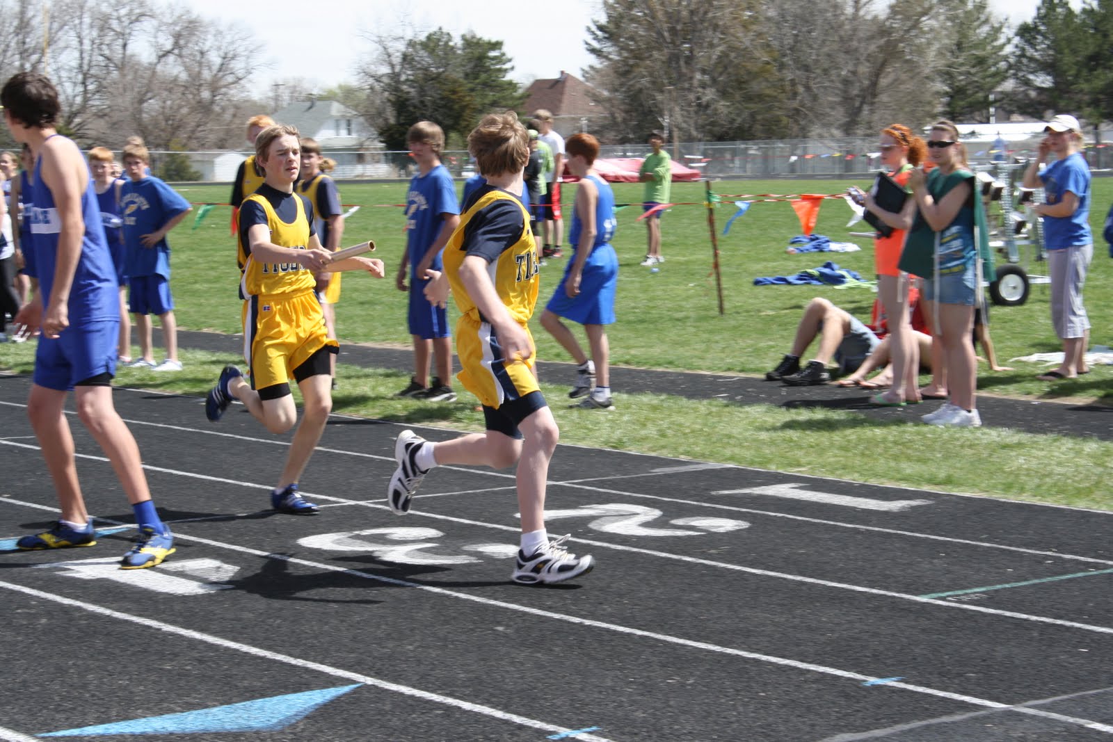 A Day in the Country: Tyler's First Track Meet '10