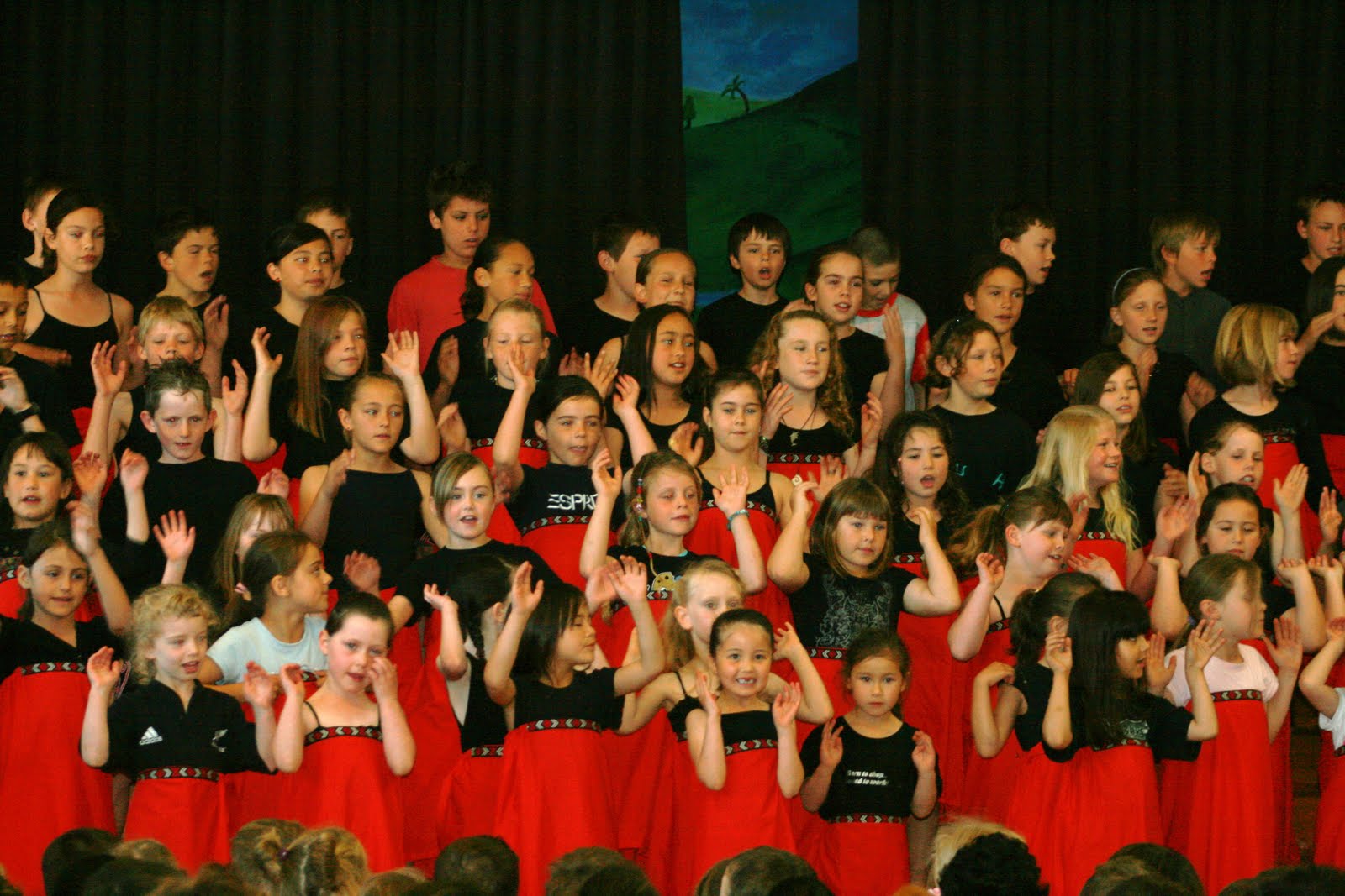 Junipers in New Zealand: Kapa Haka at Silverstream School