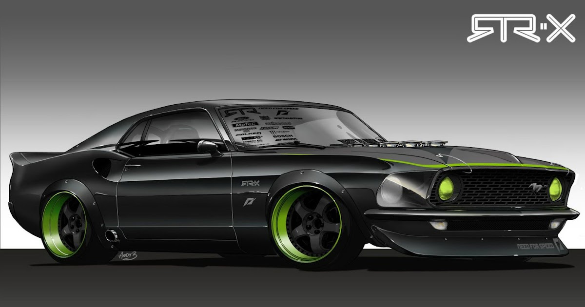 Vaughn Gittin Jr.’s 1969 Mustang RTR-X to debut at SEMA Show ~ Тюнинг ...