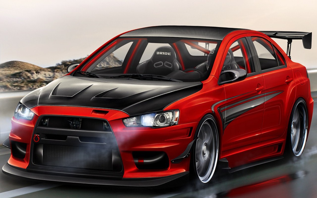 Mitsubishi LANCER EVO|ECLIPSE|CONCEPTS - tuning wallpapers