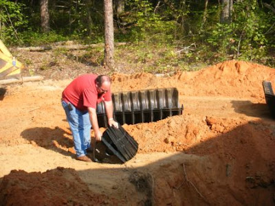 Building Our Home: Project Day 44 - Installing the Septic System
