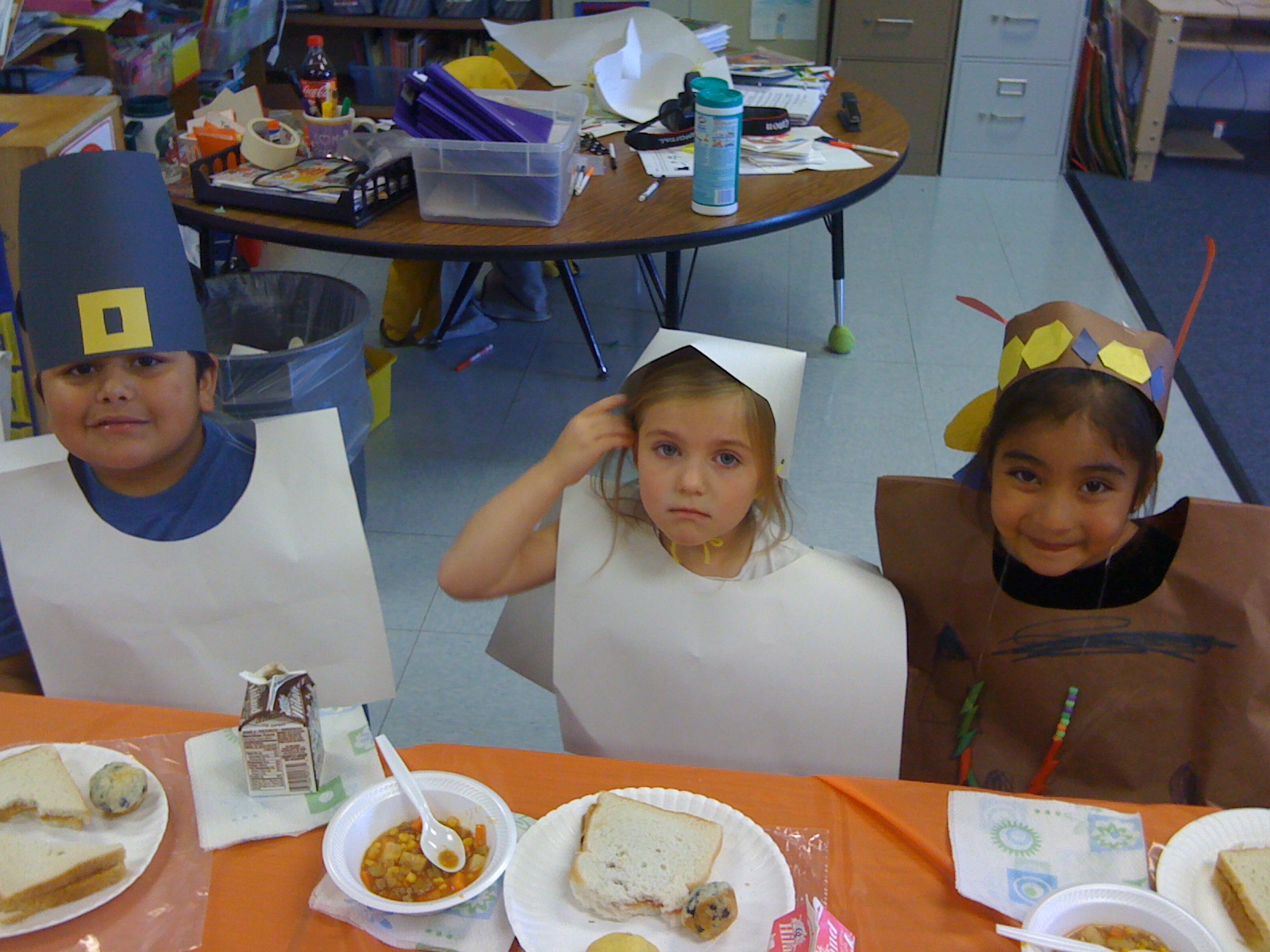 Welcome to Mrs. Tuck's Kindergarten Class: Thanksgiving Feast in Mrs ...