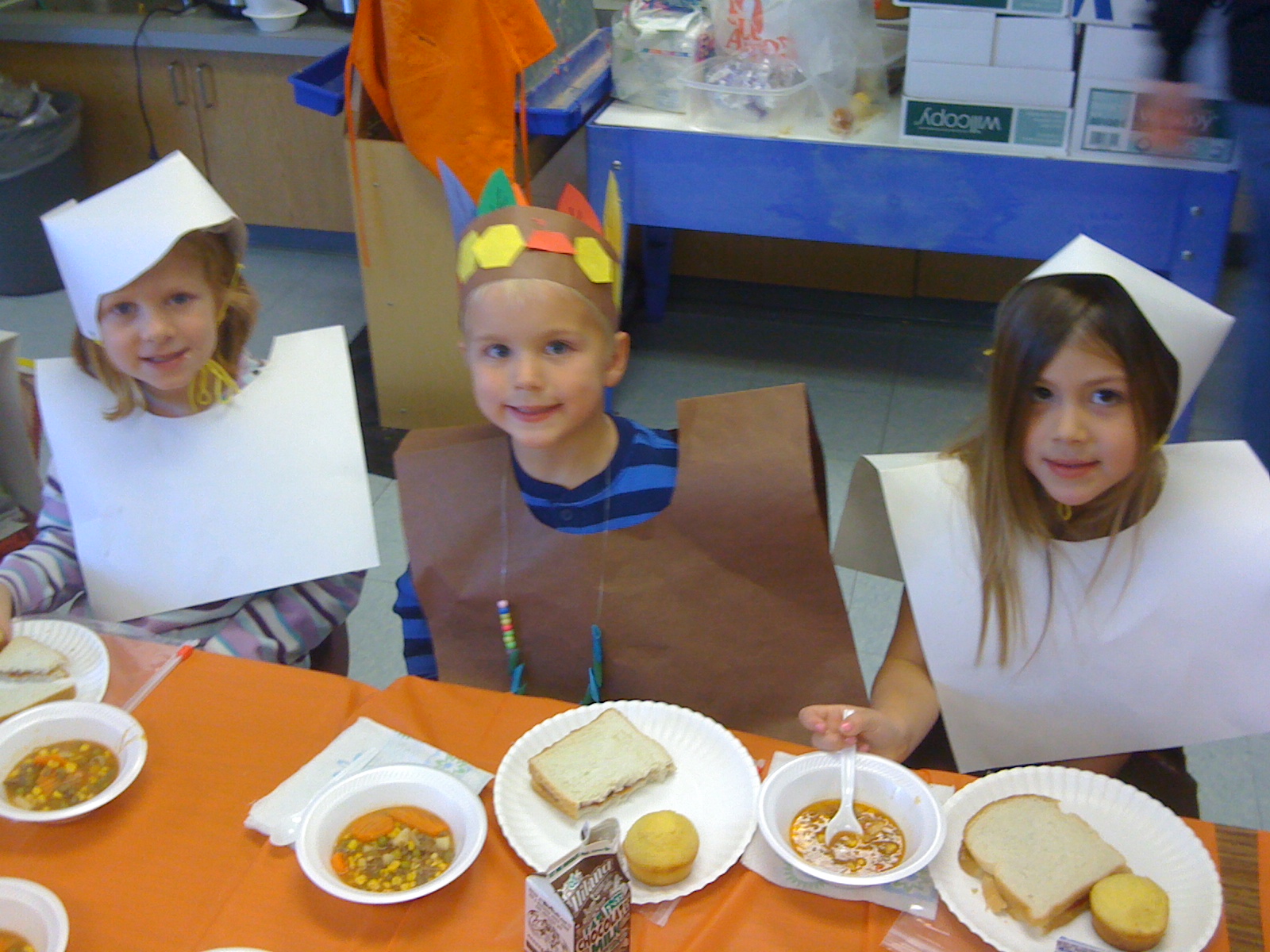 Welcome to Mrs. Tuck's Kindergarten Class: Thanksgiving Feast in Mrs ...