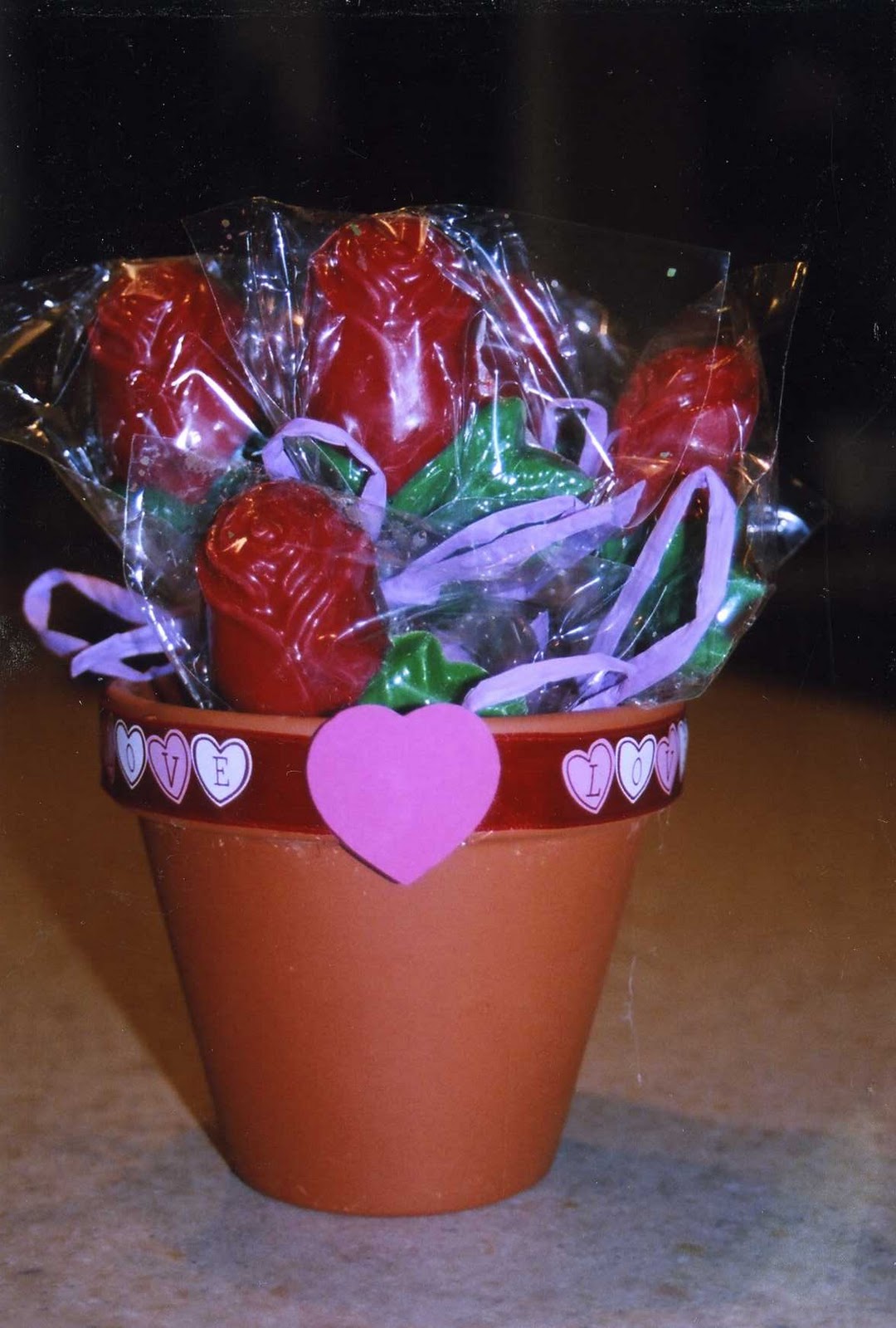 Goodies by the Pound: Valentine's Day Chocolate Rose Bouquet