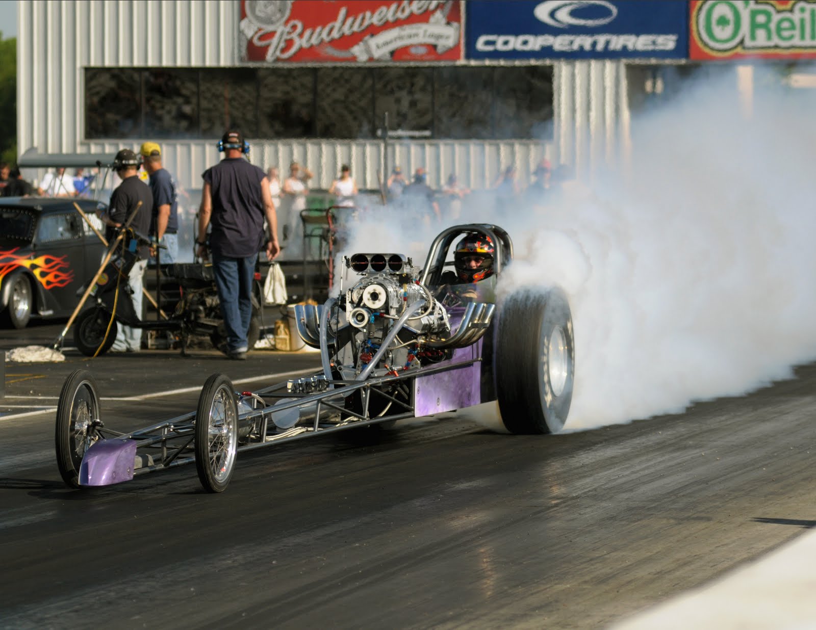 Gayle Jenkins Racing: Burnout--Blower Car