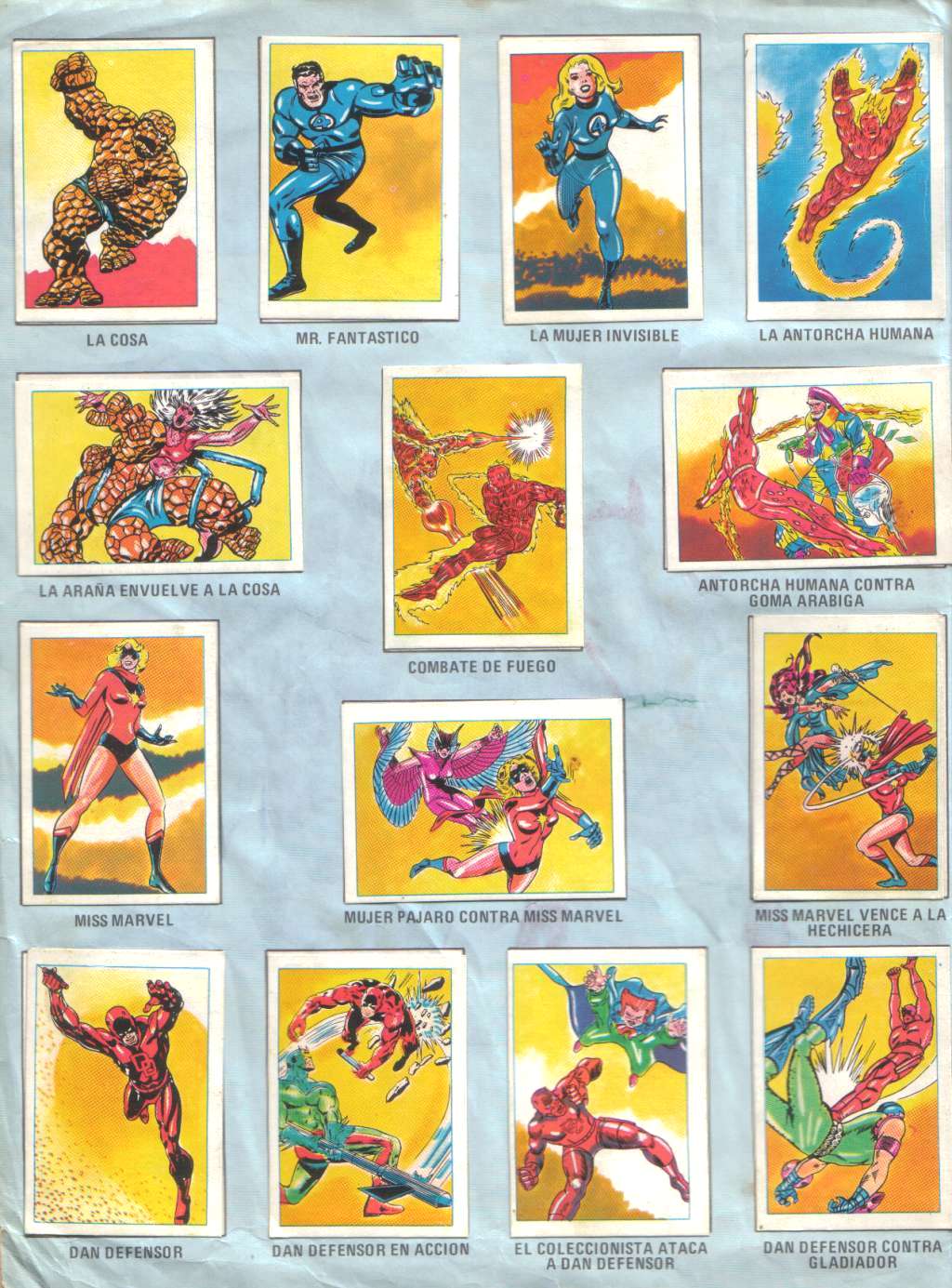 Mi suBcOnSCieNciA: SUPERHEROES - "El Album de cromos"-