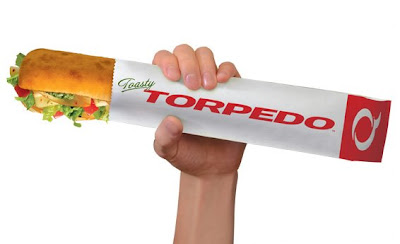 Plays with food:: QUIZNO'S TOASTY TORPEDOES