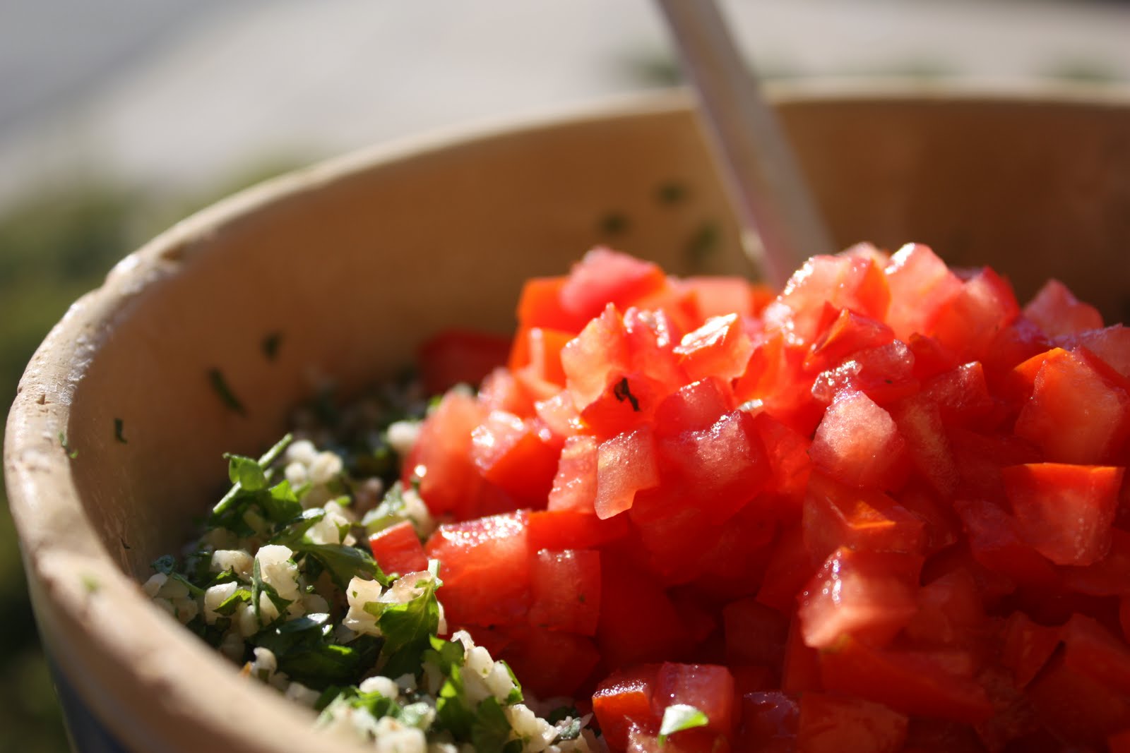 Cackalackyfoodie: Time for tabbouleh