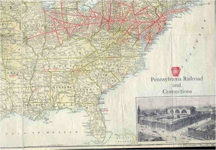 Penn Station Pathfinder: Maps & Models: Railroad, Track, & Tunnel Maps