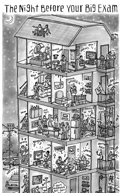 INCIDENTAL COMICS: My College Apartment