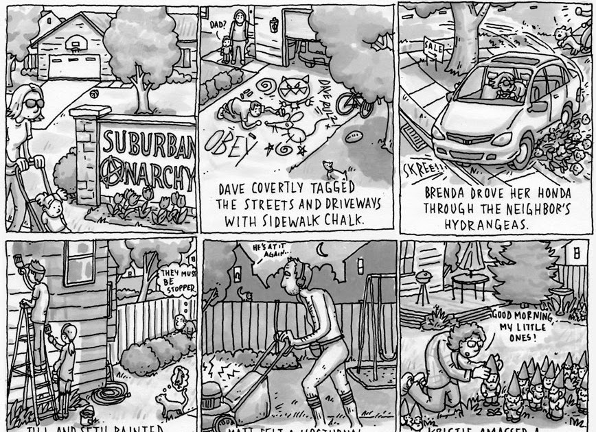 INCIDENTAL COMICS: Suburban Anarchy