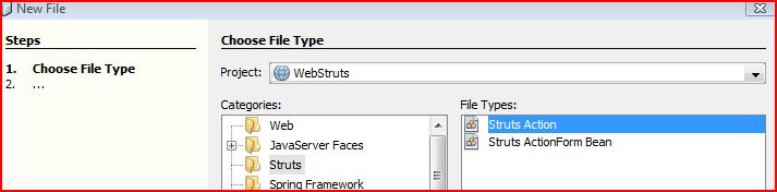 Java Beginner: Learning Struts-FormBean-Hibernate with Netbeans 6.5 Up