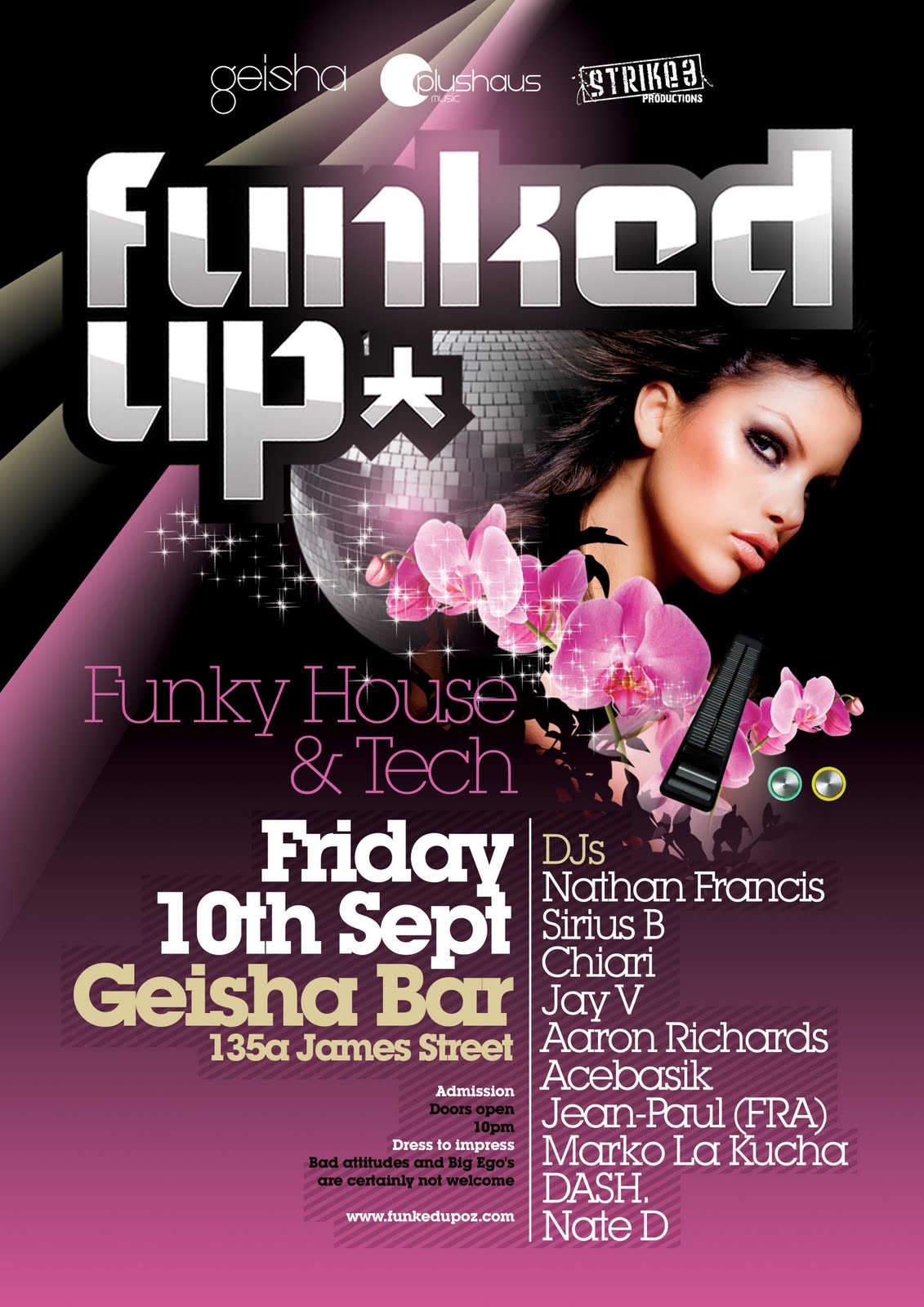 Nathan Francis: Funked Up* @ Geisha
