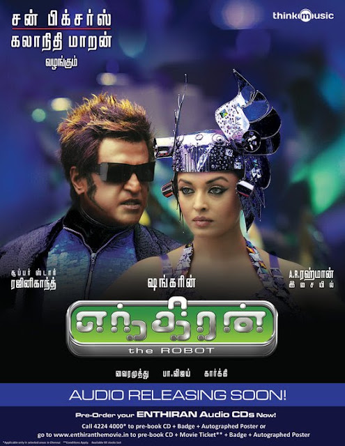 Enthiran (ROBO) First Look* Posters