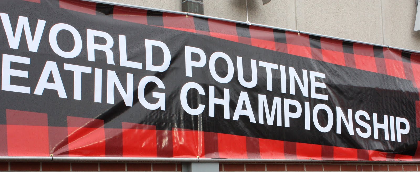 The VONG choice!: Drumroll please! World's Largest POUTINE eating ...