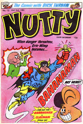 Bananaman 30 Years: Bananaman History - Nutty Front Covers Part 1