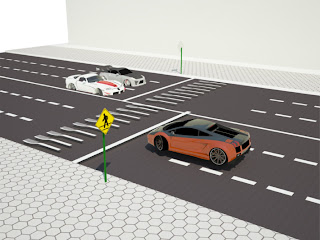 Zebra Cross - Jalur Penyeberangan Jalan | fariable