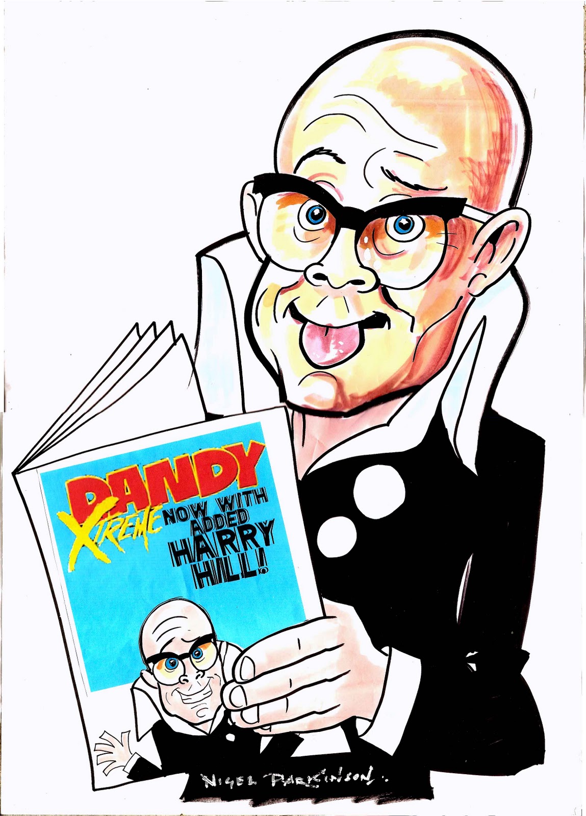 Nigel Parkinson CARTOONS: The New Dandy. Go get it!