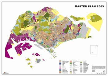 Property Highlights of Singapore: Master Plan 2003
