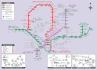 Property Highlights of Singapore: Singapore Mass Rapid Transit (MRT)
