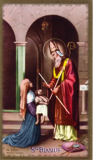 Feast of St. Blaise and the Blessing of the Throats