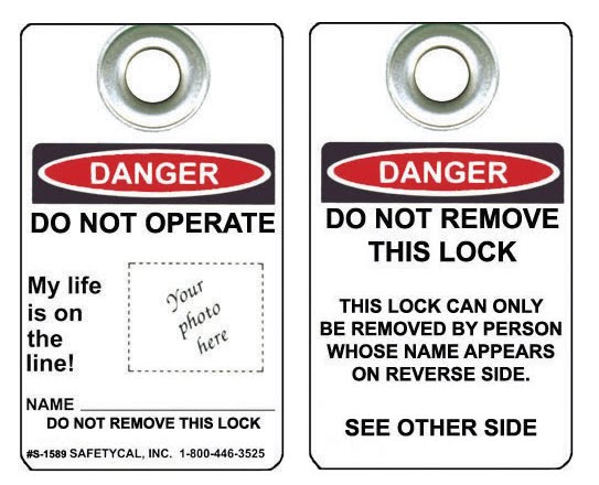 SAFETYCAL, INC.: Lockout Tags