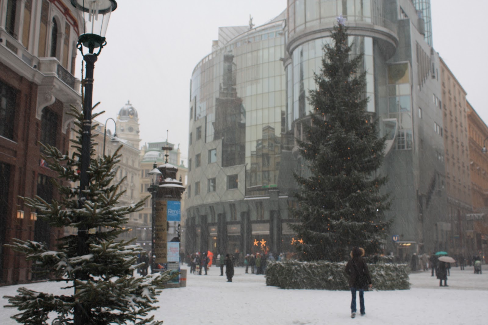 a new girl in vienna: snow in the city
