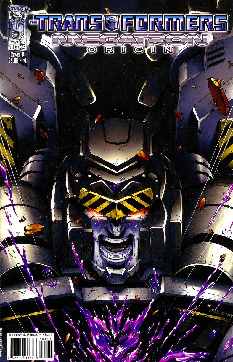 mundo transformer: Comic. "El origen de Megatron".