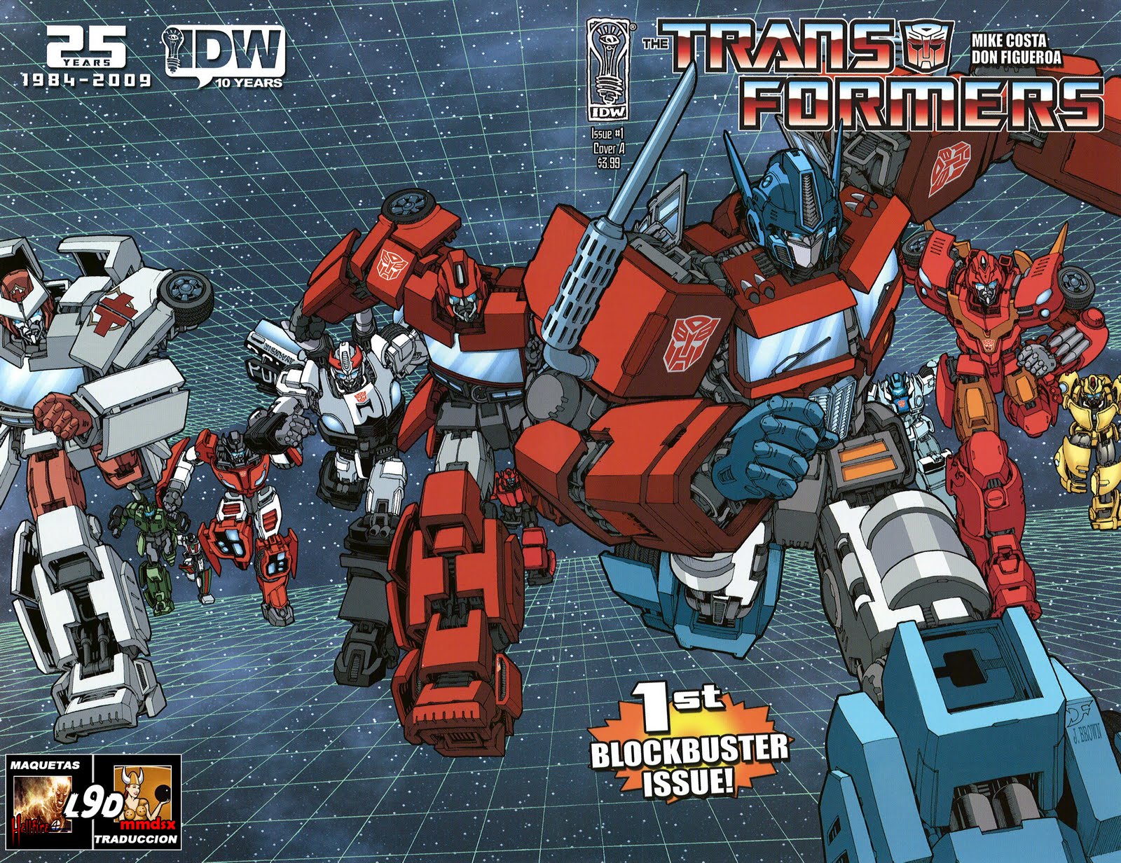 mundo transformer: Comic Transformers Ongoing.