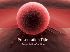 Cancer Cell Powerpoint Template | Medical Slides
