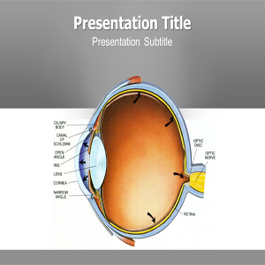 Glaucoma powerpoint template | Download Medical PPT Powerpoint Template