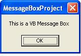 VB: VB Message Box