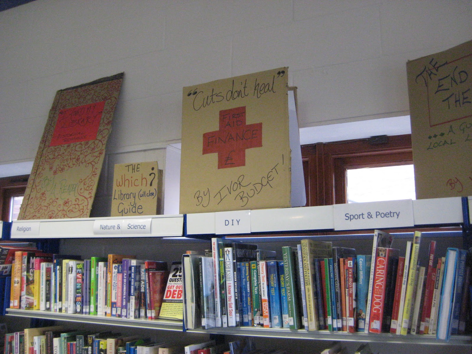 Scribble City Central: Save Our Libraries Day - The Read-In At Roade ...