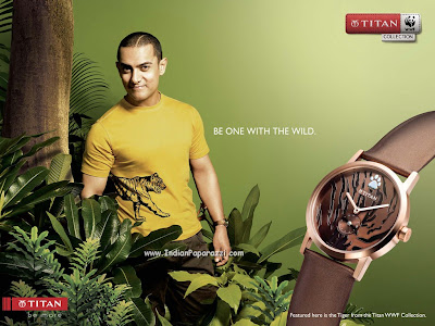 Bhavana Actress Hot: Aamir Khan " Titan Ad " Wallpapers