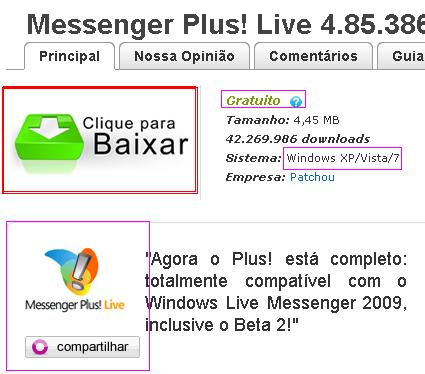 blog da laura !: Como Baixar o MSN plus