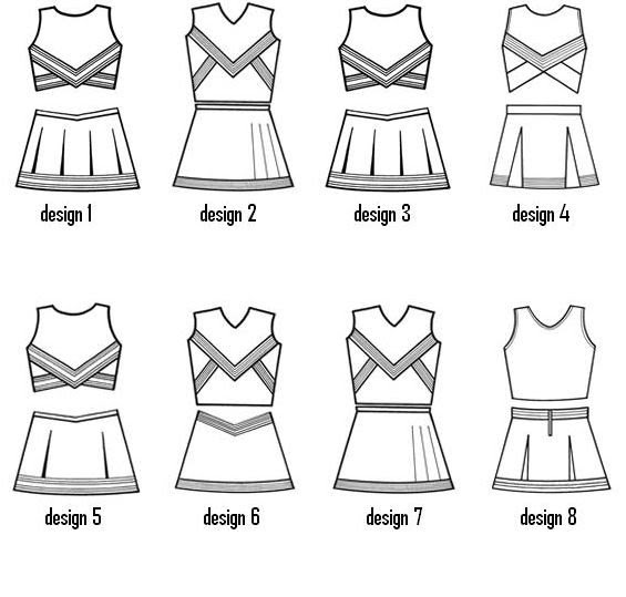 Rock A cheer Cheer Uniform Designs