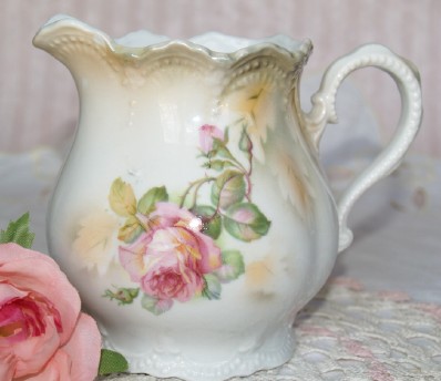 Bella Rosa Antiques: Latest Finds: Shabby Sugar Canister, German Rose ...